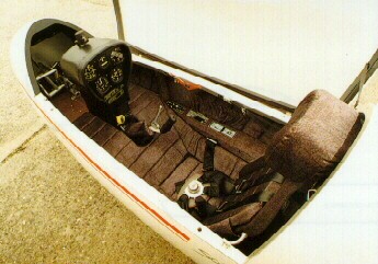 L33 Solo cockpit view from aft